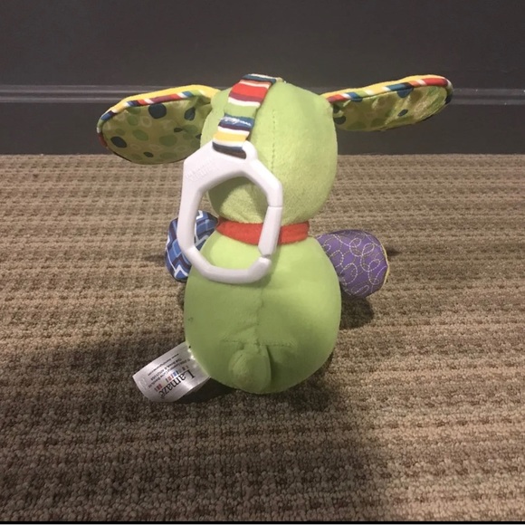 Lamaze | Toys | Lamaze Plush Green Dog Baby Toy Rattles Crinkly Sensory ...